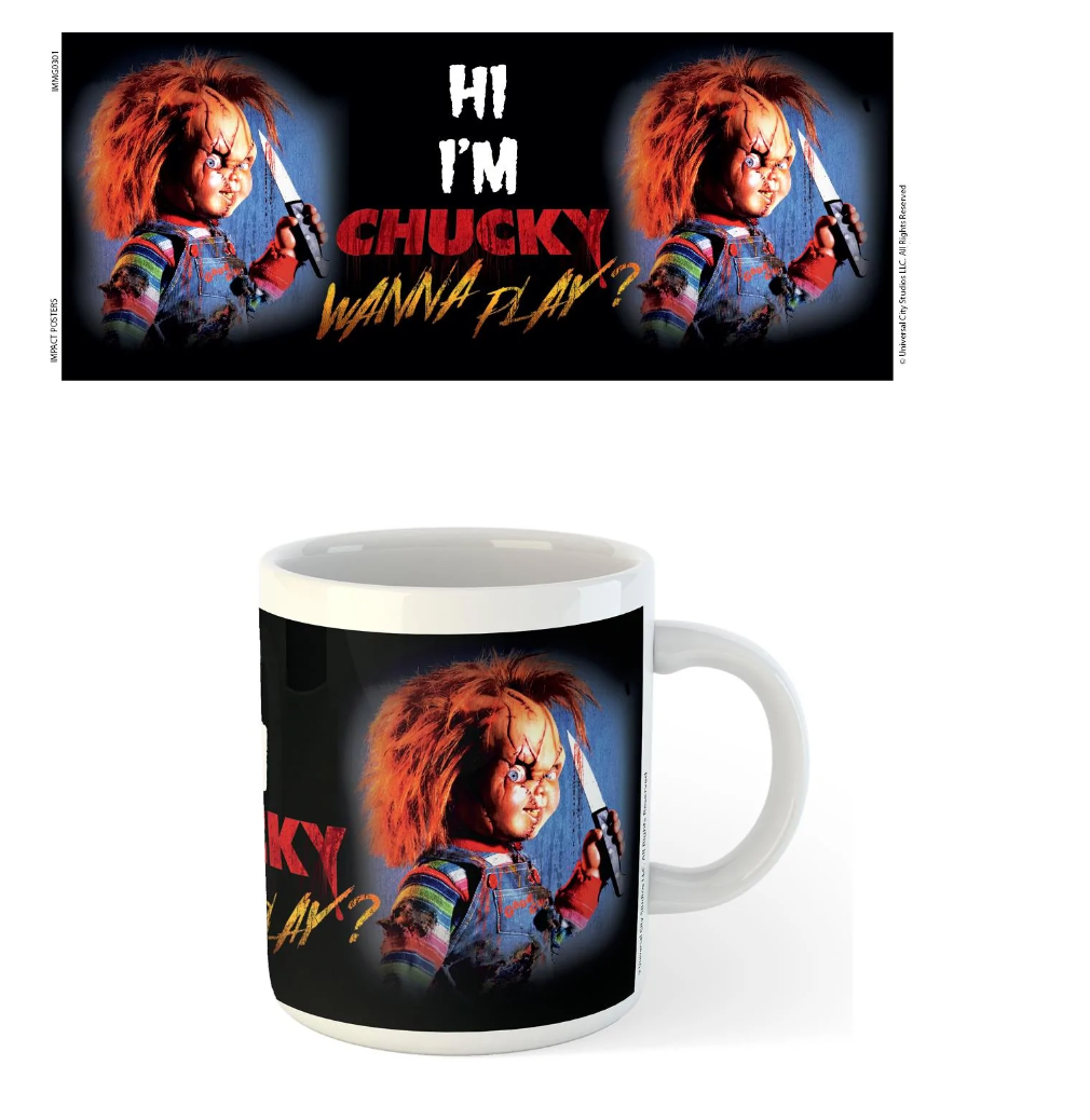 Hi I’m Chucky Coffee /Tea Mug - Licensed – Warriors Down Under